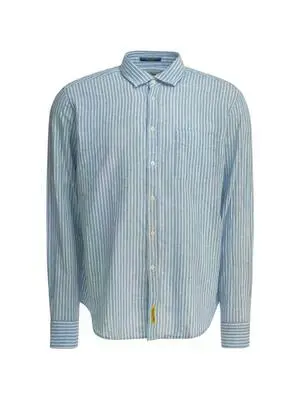 B.D.BAGGIES Bradford Vertical-stripe Shirt - Blue
