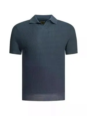 RAKKI Open-knit Polo Shirt