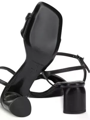 HALMANERA Dally Padded Crossover-strap Sandals