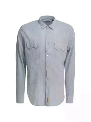 B.D.BAGGIES Rodeo Seersucker-stripe Shirt