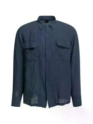 B.D.BAGGIES Chest-pocket Linen Shirt