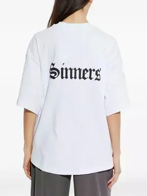 ALLSAINTS Saint Amelie Printed T-shirt - White