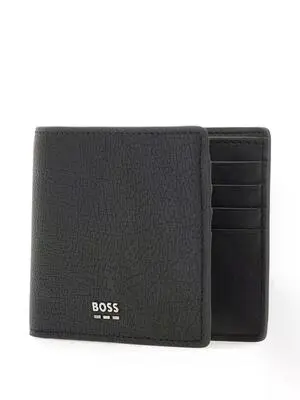 BOSS Billfold Grained-leather Wallet