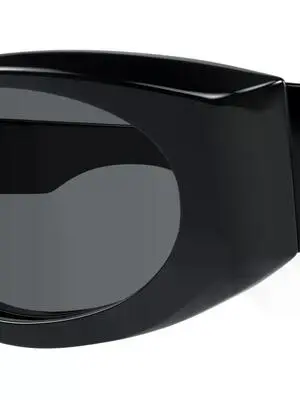 Valentino Garavani Vlogo Geometric-frame Sunglasses
