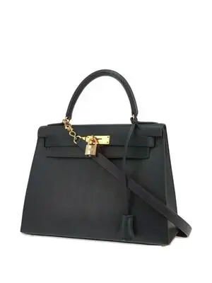 Hermès 1996 Kelly 28 Tote Bag - Blue