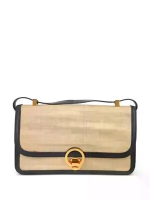 Hermès Horsehair And Leather Shoulder Bag - Neutrals