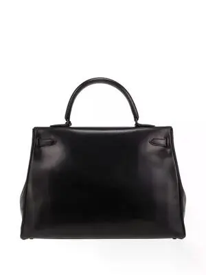 Hermès 2010 Kelly So Leather Handbag - Black