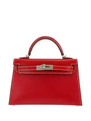 Hermès Kelly 20 Leather Handbag - Red