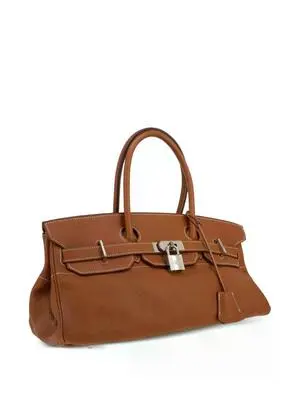 Hermès 2008 Birkin Shoulder Tote Bag - Brown