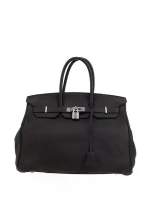 Hermès 2015 Birkin 35 Tote Bag - Black