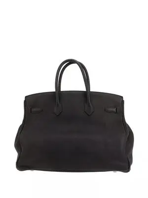 Hermès 2015 Birkin 35 Tote Bag - Black