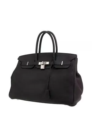 Hermès 2015 Birkin 35 Tote Bag - Black