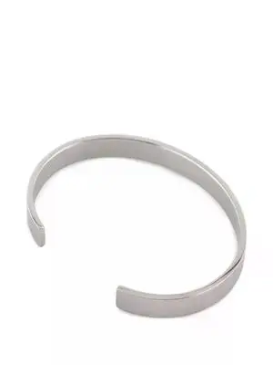 MAISON MARGIELA Logo-engraved Open Cuff Bracelet