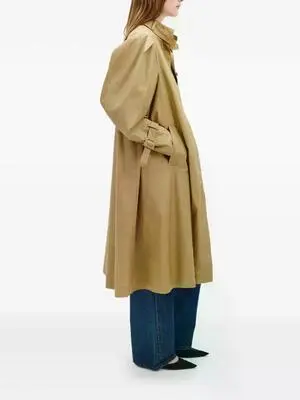 Bite Studios Voluminous-shoulder Trench Coat