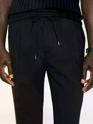 BRIGLIA 1949 Drawstring-waist Trousers - Blue