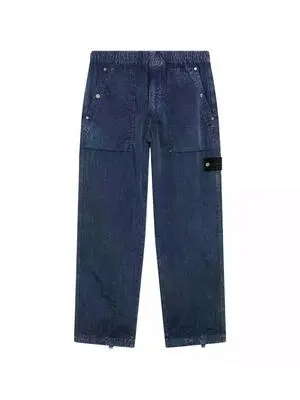 Stone Island Logo-patch Jeans