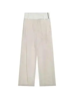 Sportmax Wide-leg Trousers - Neutrals