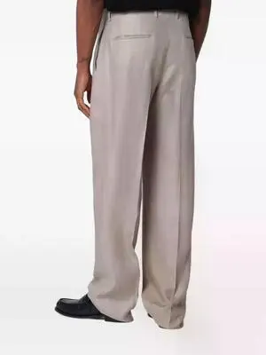 Tagliatore Linen Tailored Trousers - Neutrals