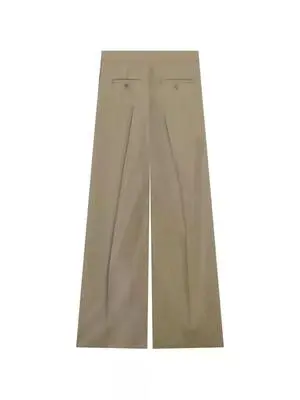 Max Mara Pleated Palazzo Pants