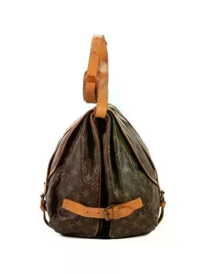 LOUIS VUITTON Monogram Saumur Satchel