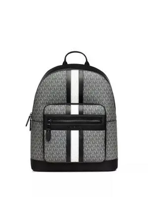 Michael Kors Monogram Backpack - Grey