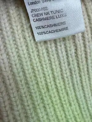 JOSEPH Ribbed-knit Side-slit Sweater Dress