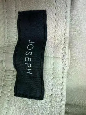 JOSEPH Straight-leg Leather Trousers
