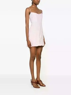 CALA DE LA CRUZ Lucca Mini Dress - Pink