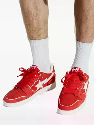 A BATHING APE Sk8 Sta Low-top Sneakers