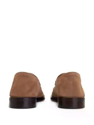 JACQUES SOLOVIERE Chris Suede Loafers