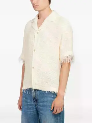Séfr Fausto Bouclé-texture Shirt