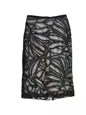Brunello Cucinelli Sequin-embellished Midi Skirt