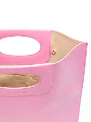 GHERARDINI Piattina Cut-out Handle Clutch Bag