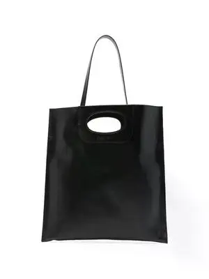 GHERARDINI Piattina Leather Clutch