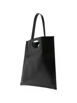 GHERARDINI Piattina Leather Clutch