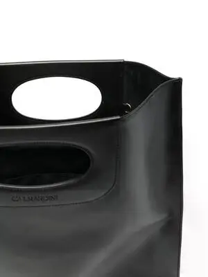 GHERARDINI Piattina Leather Clutch