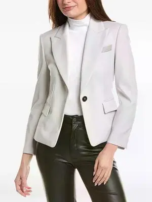 Brunello Cucinelli Single-breasted Blazer - Grey