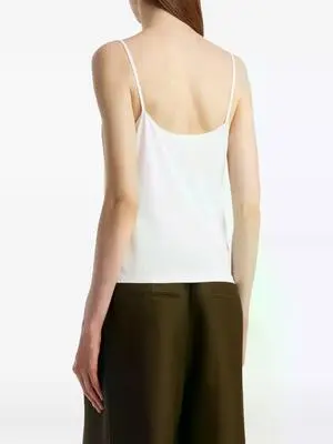 Khaite Moss Cami Top In Cotton Jersey