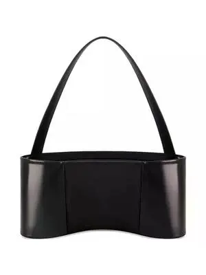 Coperni Ergonomic Leather Shoulder Bag - Black