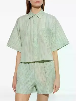 Rag & Bone Marin Striped Shirt - Green
