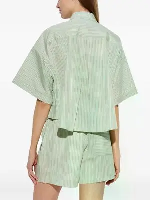 Rag & Bone Marin Striped Shirt - Green