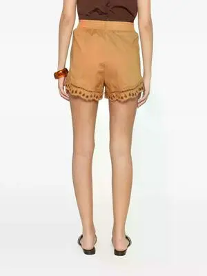 Ermanno Scervino Broderie-anglaise Shorts - Neutrals
