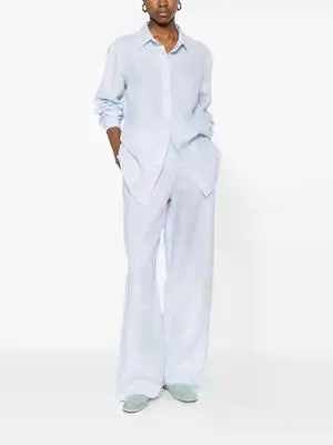 RIVIERA Elasticated-waistband Pants - Blue