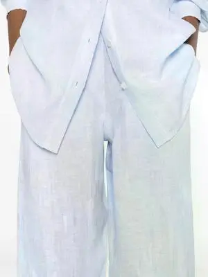RIVIERA Elasticated-waistband Pants - Blue
