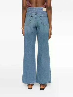 Citizens Of Humanity Side-slit Straight Leg Jeans - Blue