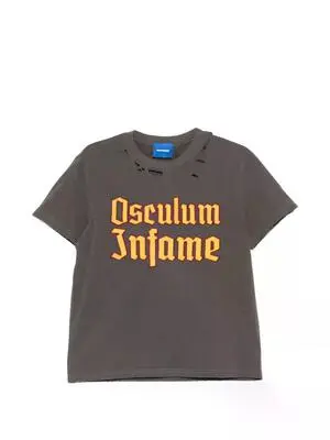 DAGGER Distressed-effect T-shirt