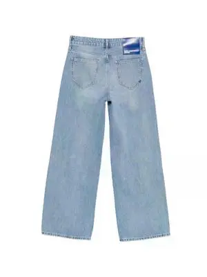 Karl Lagerfeld Button-fastening Wide-leg Jeans