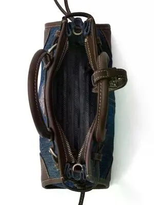 Prada Small Bonnie Tote Bag - Blue