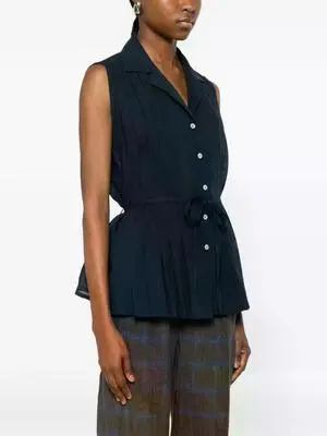DIEGA Pleated Blouse