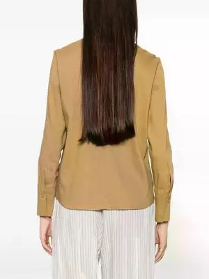 Max Mara Badesse Long-sleeve Shirt - Neutrals